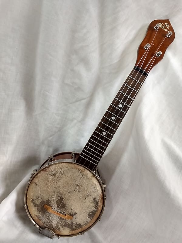 Gibson UB1 Banjo Ukulele 1928-37 tabbaco brown | Reverb