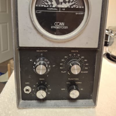 Conn Strobotuner w/ Anvil Flight Case - Black | Reverb