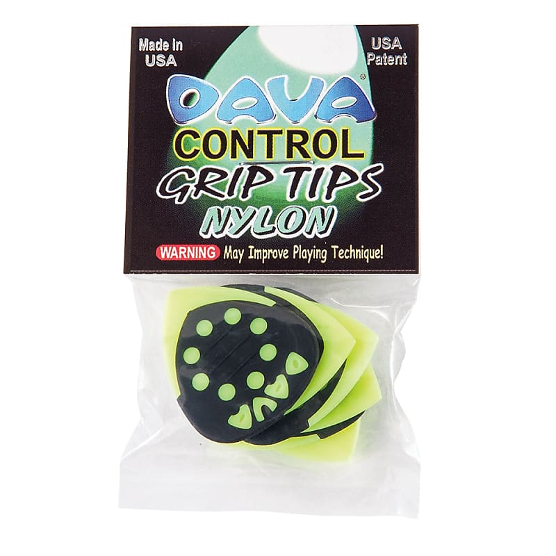 Dava 'Grip Tip' Nylon Picks ~ 6 Pack | Reverb UK