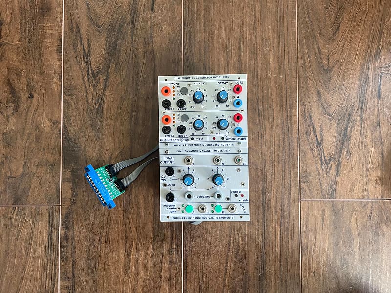 Buchla 281h + 292h Dual Function Generator + Dual Dynamics | Reverb