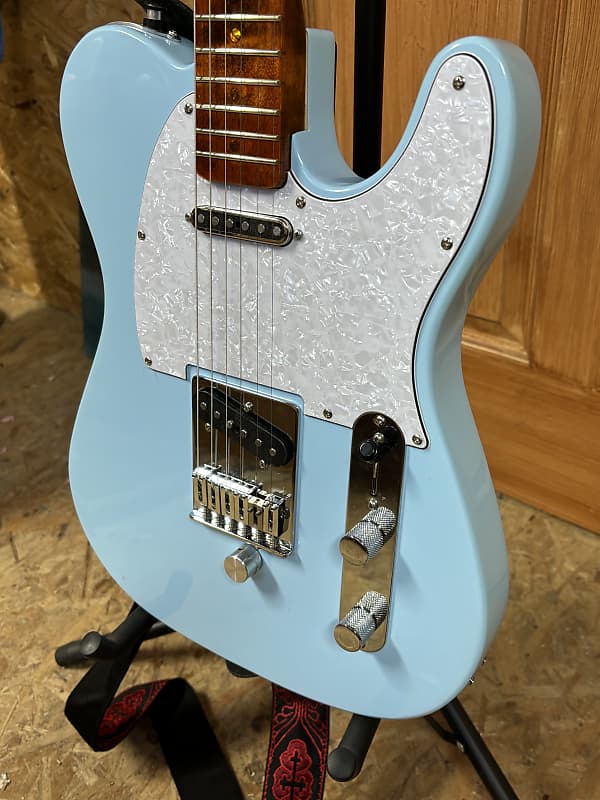 Bronson Tele B Bender 2024 - Vintage Blue | Reverb