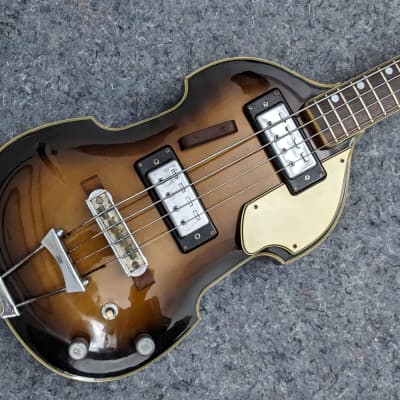 Kent Model 822 Vintage 1960s Hollow Body Electric Bass | Reverb Canada