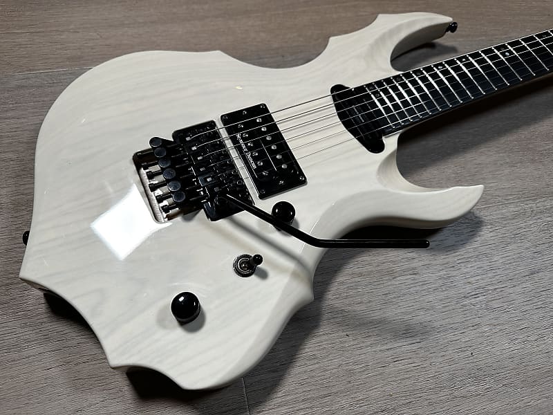 ESP Forest Kiso Custom Shop See through white | Reverb