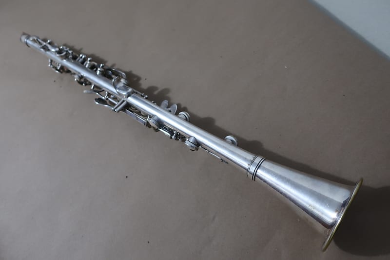 Vintage 1930s Harry Pedler & Co. Metal Clarinet Elkhart | Reverb Malta
