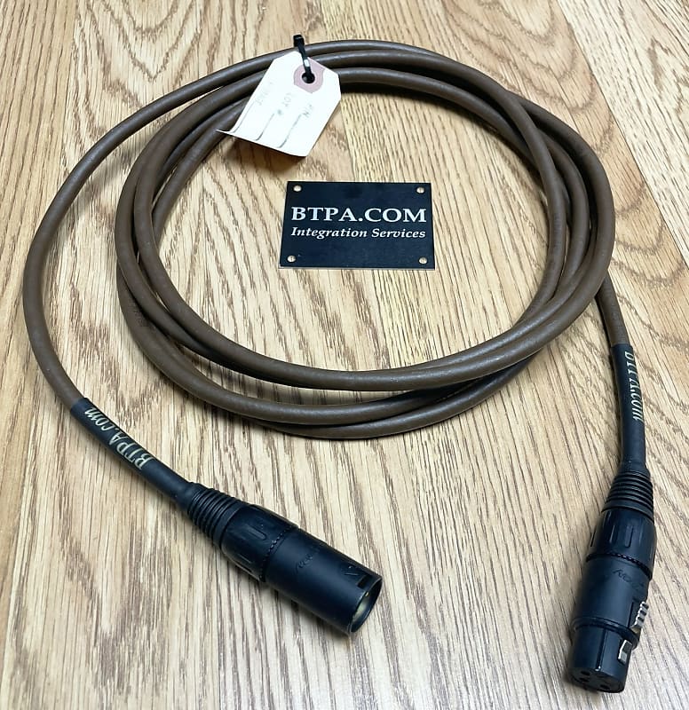 BTPA Belden 8402 Interconnect XLR Cable - 10ft long | Reverb