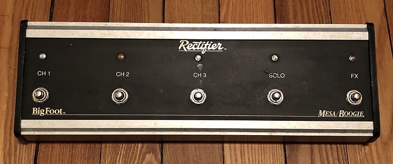 Mesa Boogie Big Foot Rectifier Footswitch With Cable and Bag | Reverb