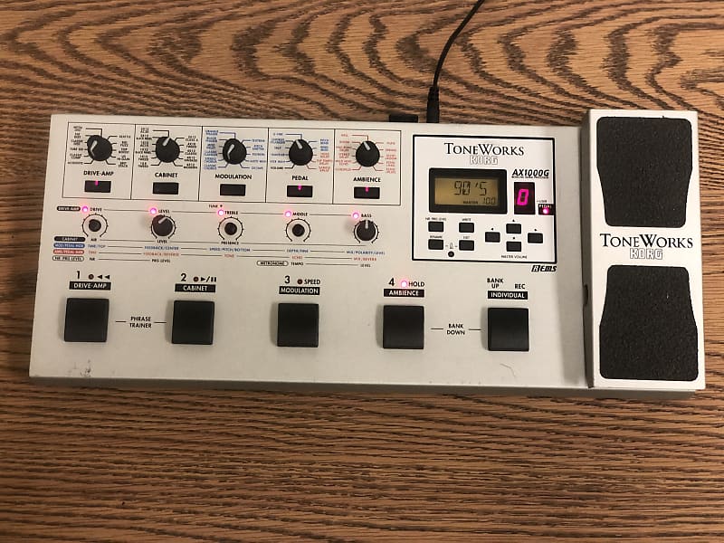 Korg ToneWorks AX1000G Effects Processor Silver | Reverb