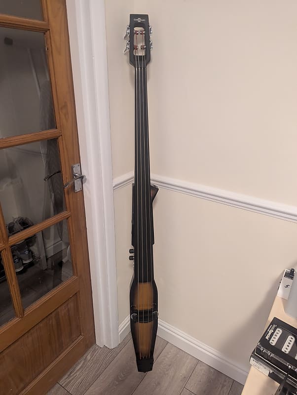 Gear4music 3/4 Electric double bass - Vintage burst | Reverb UK