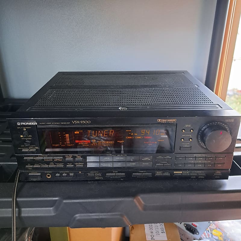 Pioneer VSX-9300 Late 80s - early 90s - Black | Reverb