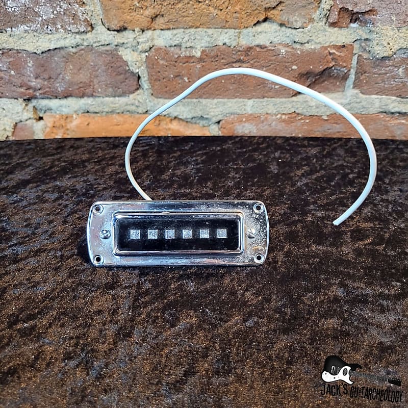 Teisco Toaster-Style Hollowbody Pickup w/ Ring (1960s) | Reverb