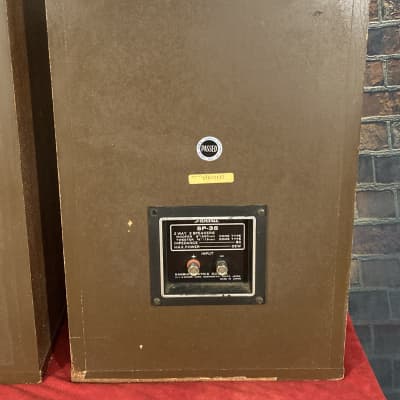 Sansui SP-35 Speaker Pair | Reverb