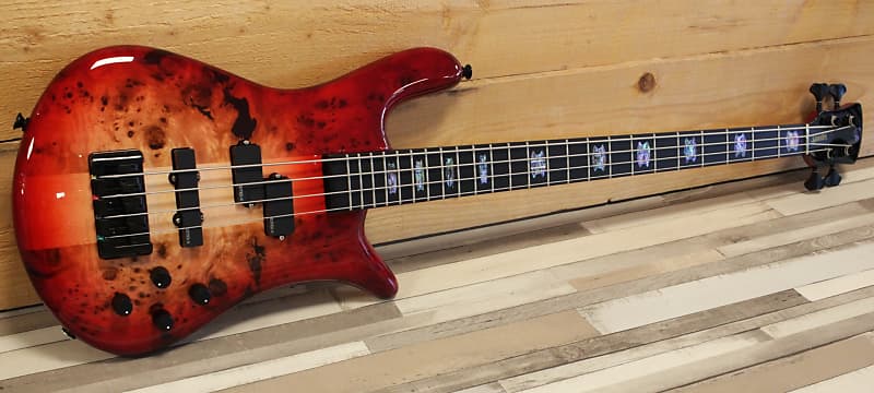Spector Euro 4 CST - Natural Red Burst Gloss | Reverb UK