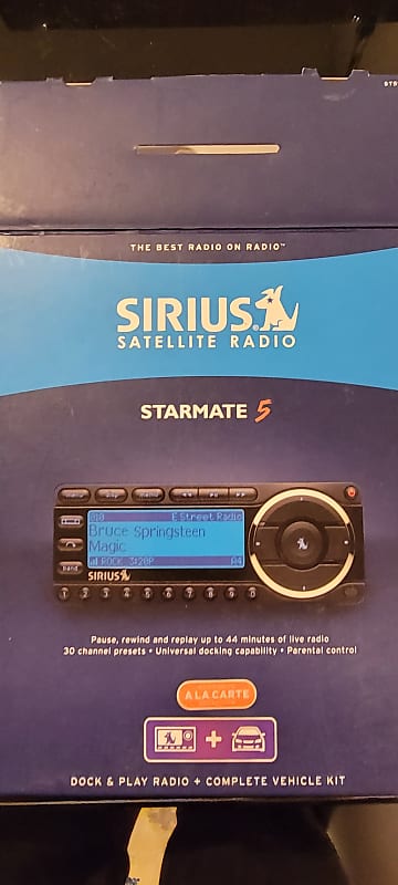 Sirius STARMATE 5 ST5TK1 Satellite Radio Receiver&Vehicle Kit | Reverb