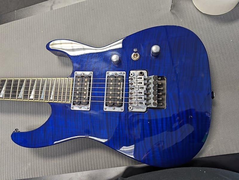 Jackson USA SL2H Soloist Trans Blue | Reverb