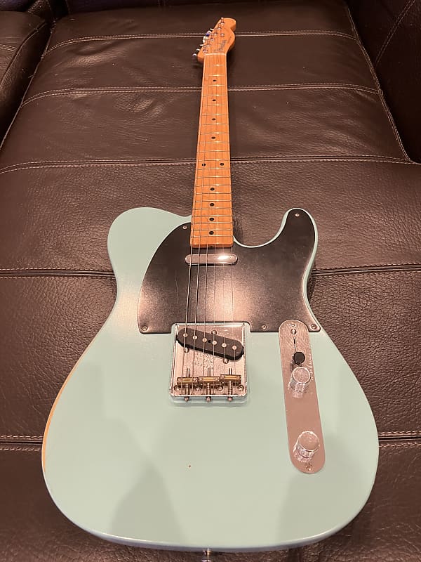 Fender 50’s Telecaster 2018 - Light Blue Coated | Reverb