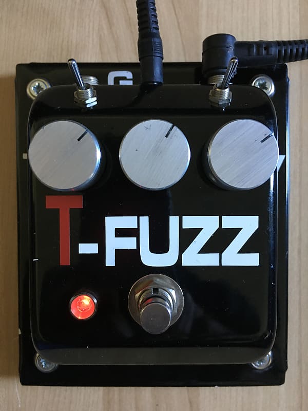 T-Pedals T-FUZZ 2000's Black | Reverb