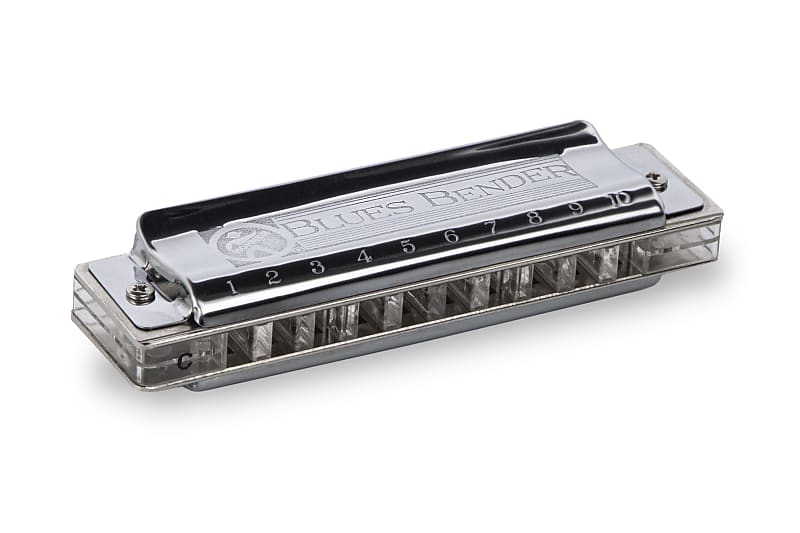 Hohner M58601X Blues Bender C Transparent Comb | Reverb