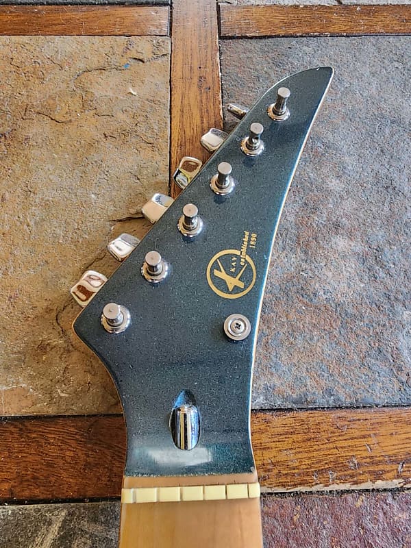 Kay III strat neck vintage 80s - maple/green | Reverb