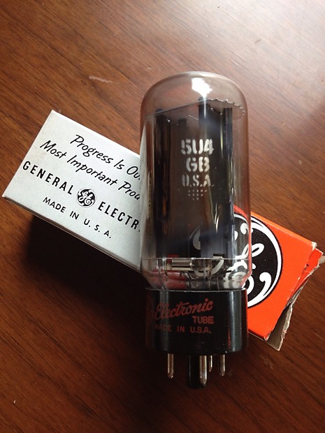 NOS! -GE 5u4 rectifier tube c 1960 new in box vintage | Reverb