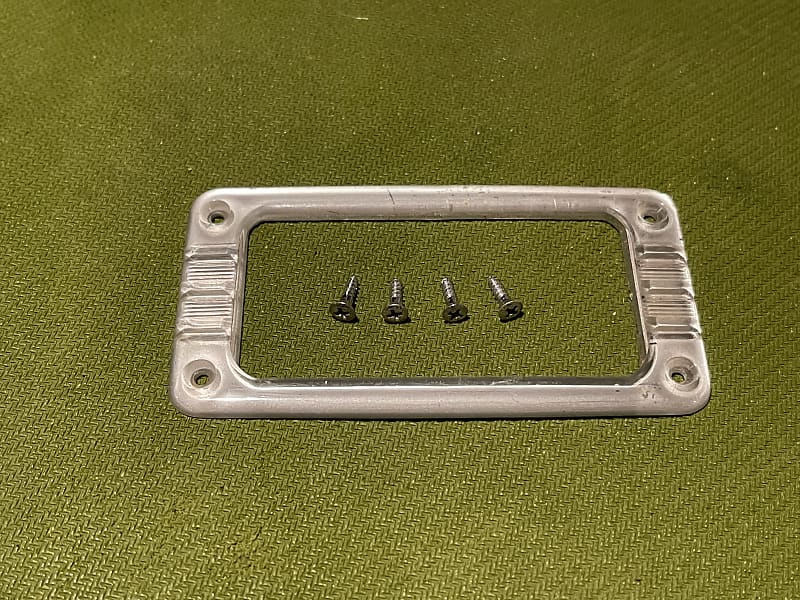 Vintage 1960's Gretsch Pickup Ring Surround Silver Tennessean | Reverb