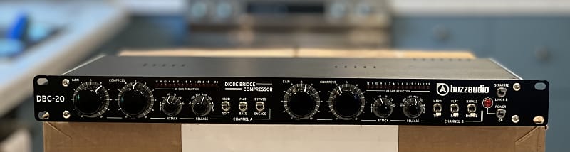 Buzz Audio DBC-20 Diode Bridge Compressor - Black | Reverb Buzz Audio DBC-20 Diode Bridge Compressor - Black | Reverb