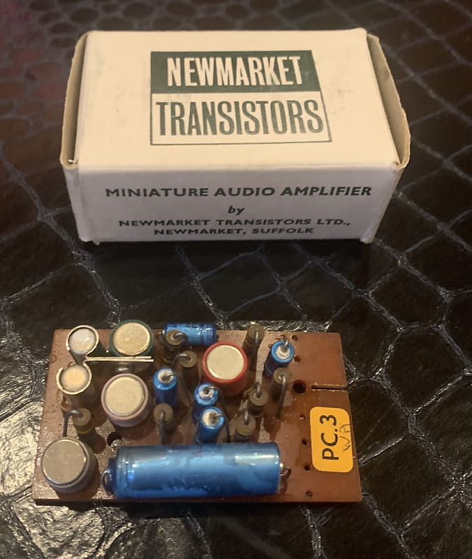 1960’s NKT mini amplifier kit matched germanium | Reverb