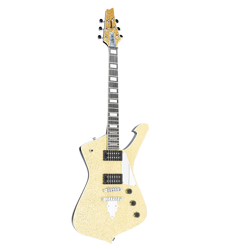 Ibanez PS60-GSL Paul Stanley Gold Sparkle - Signature | Reverb