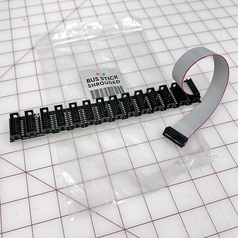 4MS Bus Stick Eurorack Power Board with Shrouded/Keyed | Reverb