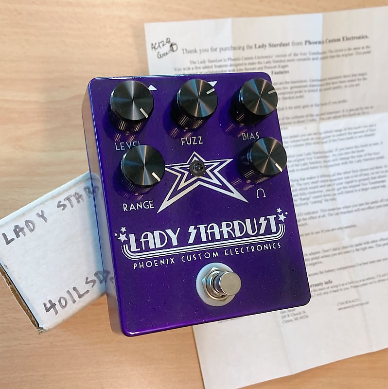 Phoenix Audio Lady Stardust Fuzz - AC128 Green Dot Tonebender | Reverb