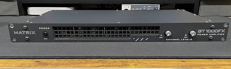 Matrix GT1000FX Power Amplifier - Black | Reverb