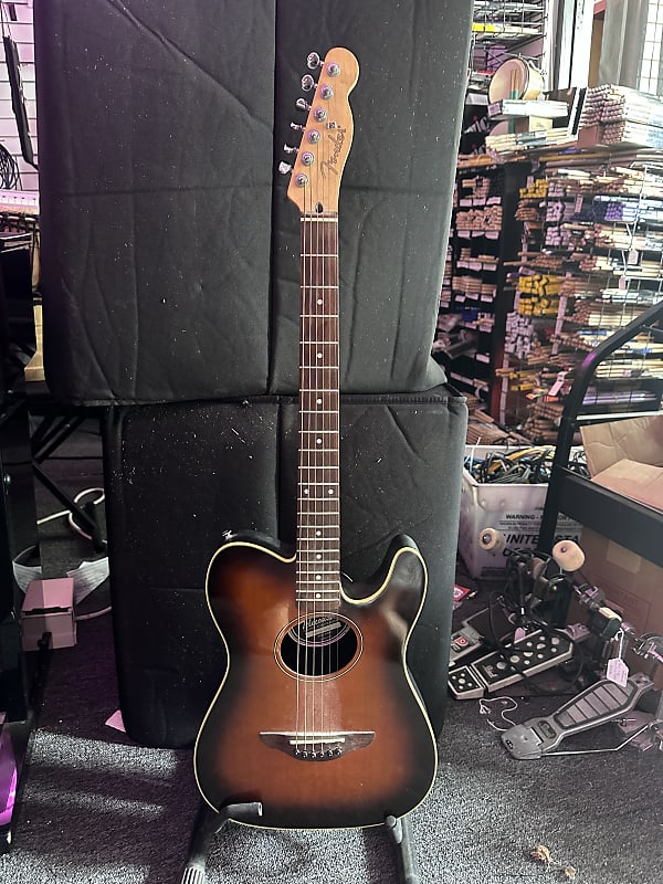 Fender Telecoustic Electric Acoustic Guitar CD03068339 - 3 | Reverb