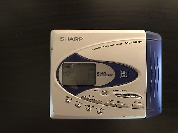 Sharp MD SR60 Mini Disc Recorder / Player | Reverb