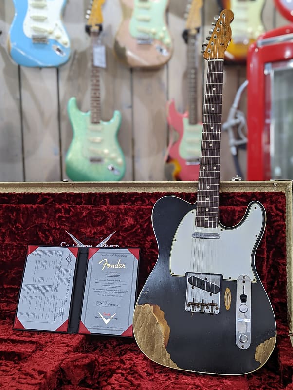 Fender Custom Shop Telecaster 1960 Custom Masterbuilt David | Reverb
