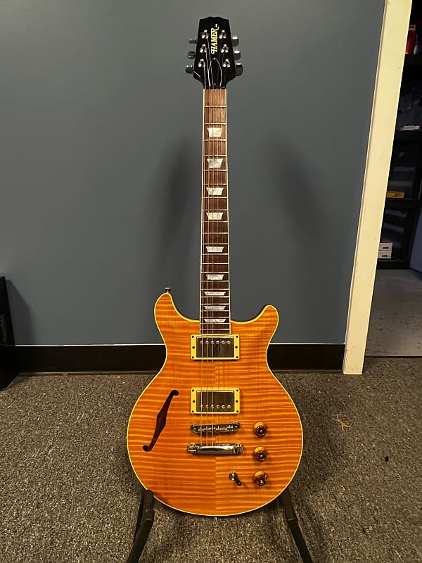 Hamer Artist Custom 1997 Amber | Reverb