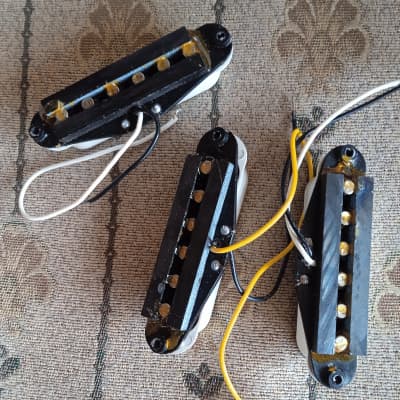 Fender Standard Single Coils Set Mexico | Reverb