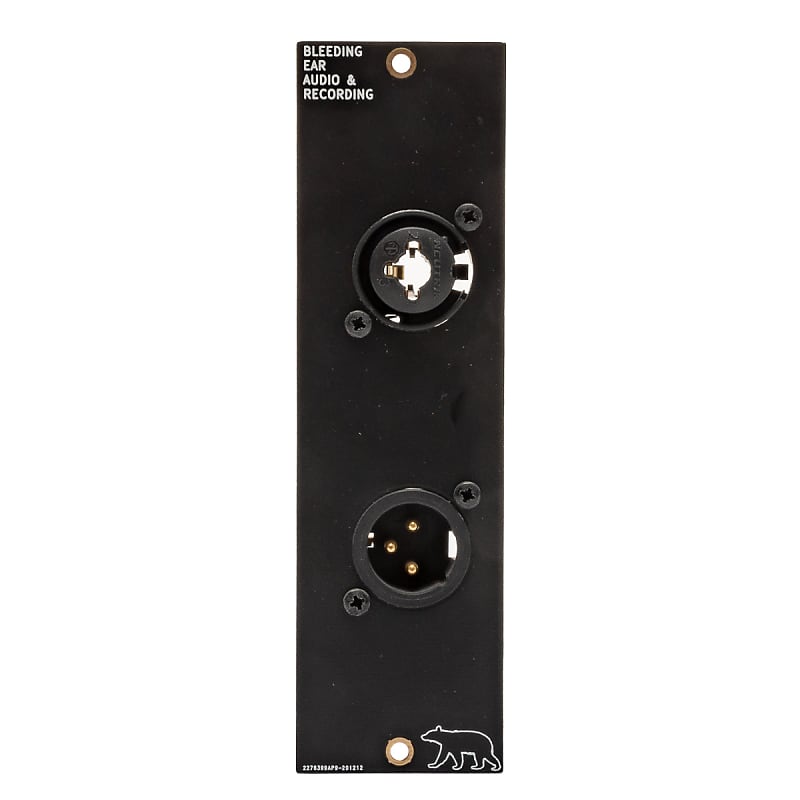 Bleeding Ear Audio - 500 Series IO Panel - Eurorack In/Out | Reverb