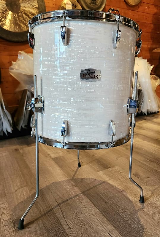Used Pearl Export 5pc Drum Set White Oyster | Reverb