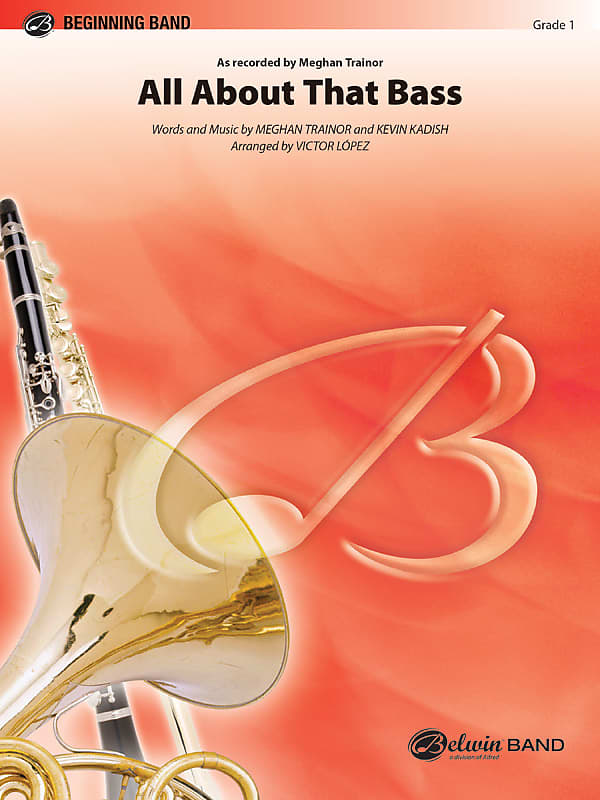 All About That Bass (Meghan Trainor) - Score & Parts Grade 1 | Reverb