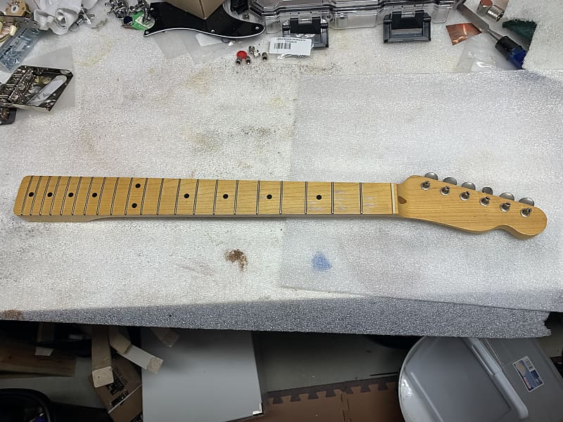 NEW / Unused Allparts TMO FAT Relic telecaster tele neck | Reverb