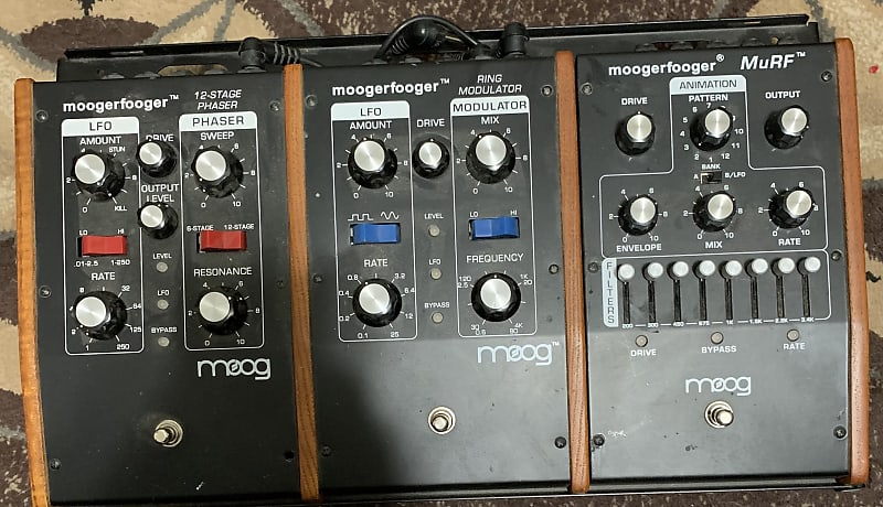 Moog 12-Stage Phaser, Ring Modulator, MuRF Mid-90’s | Reverb