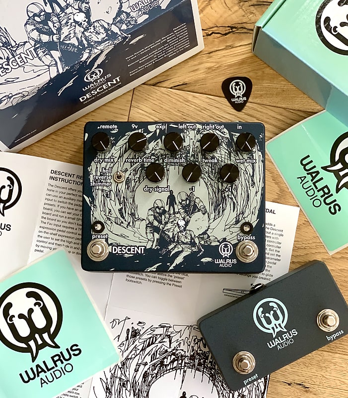 Walrus Audio Descent + Auxiliary Switch | Reverb UK
