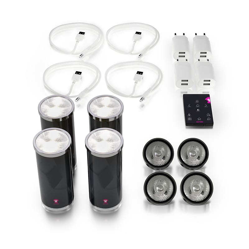 Ape Labs LightCan V2 Set of 4 - grey - Battery Powered LED | Reverb