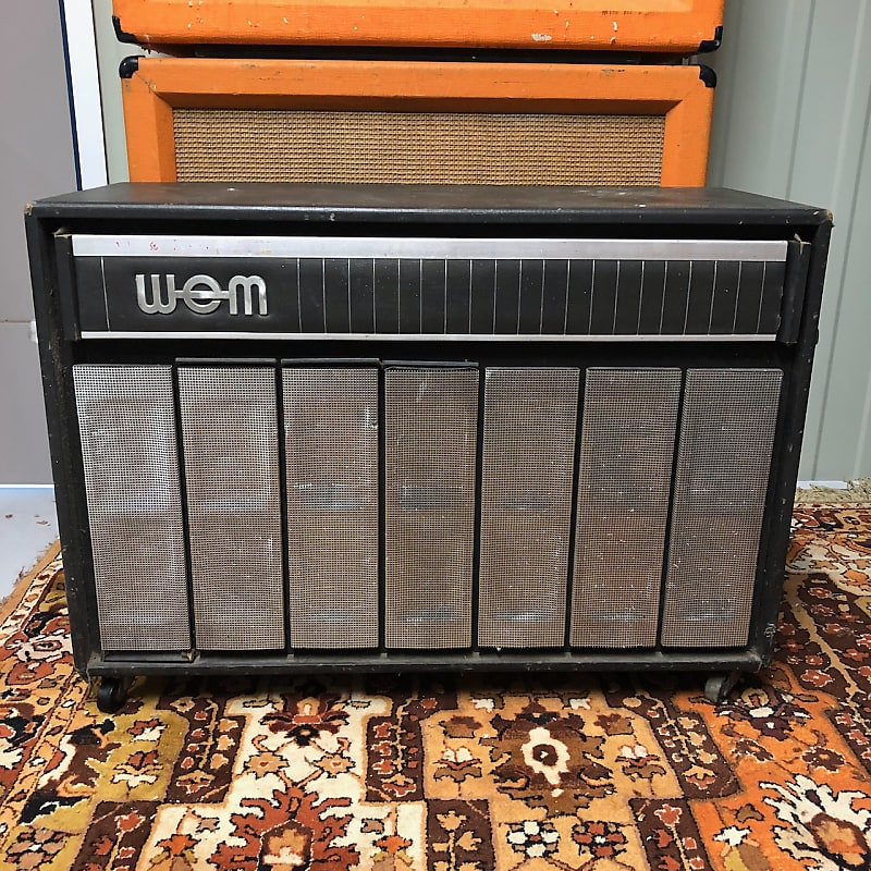 Vintage 1960s WEM Watkins Starfinder 2x12 Guitar Amplifier | Reverb
