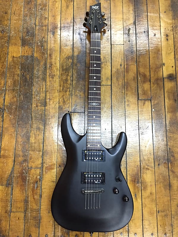 Schecter SGR C-1 2016 Satin Black | Reverb
