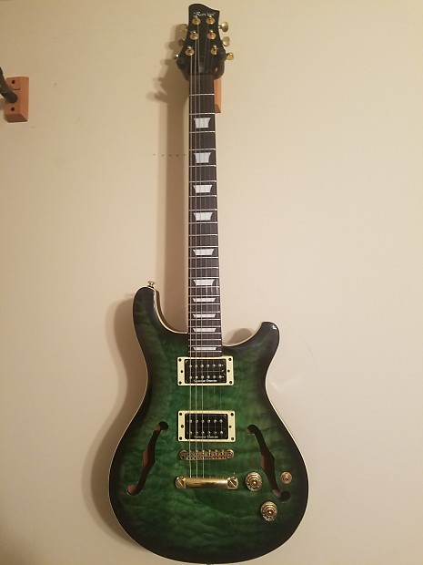 Raven RP450 2003 (Pre-Raven West Guitars) Quilted Greenburst | Reverb