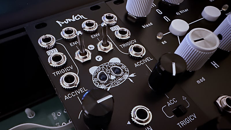 Patching Panda Punch (VCA & decay) | Reverb