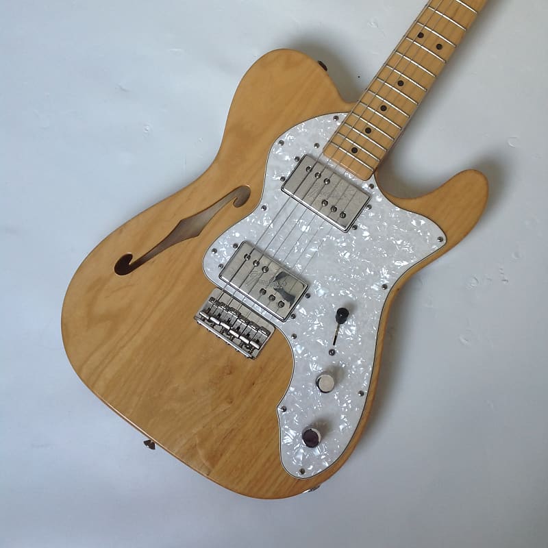 Fender Classic Series '72 Telecaster Thinline 2009 Natural | Reverb