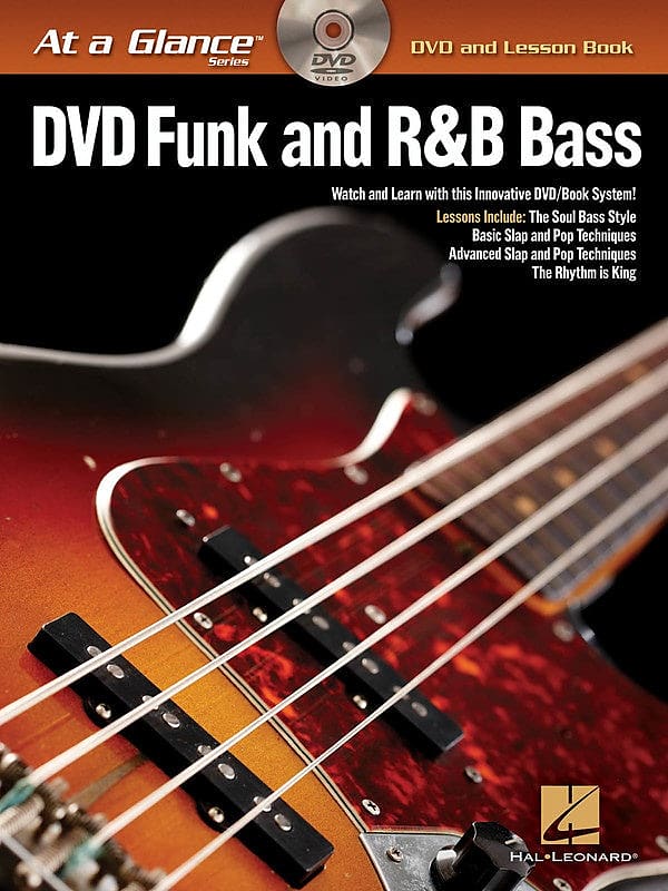 At A Glance Funk And R&B Bass Bk/Dvd | Reverb