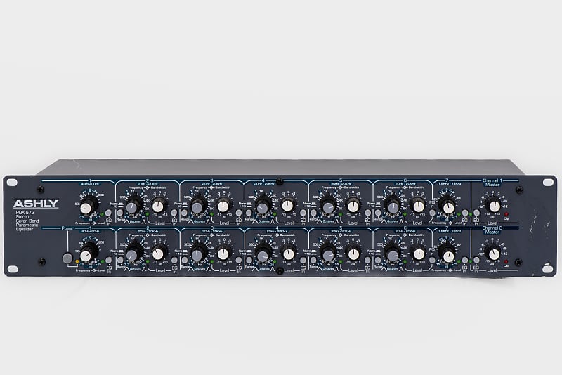 Ashly PQX 572 Stereo Seven Band Parametric Equalizer | Reverb