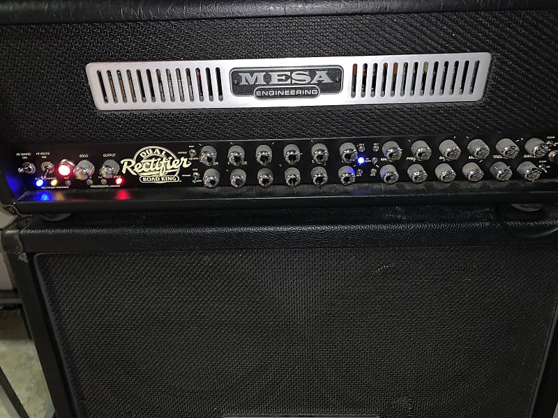 Mesa Boogie Dual Rectifier Road King half stack | Reverb